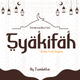 Syakifah, Fonts | GraphicRiver
